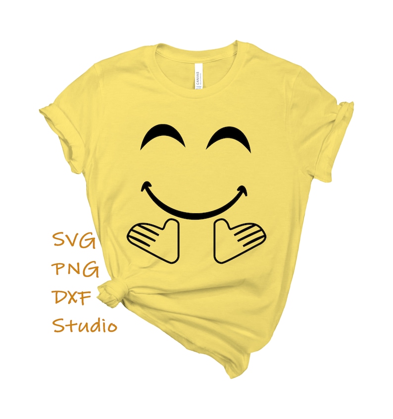 Hugging Emoji SVG PNG Hugging SVG Hugging Face Emoji - Etsy