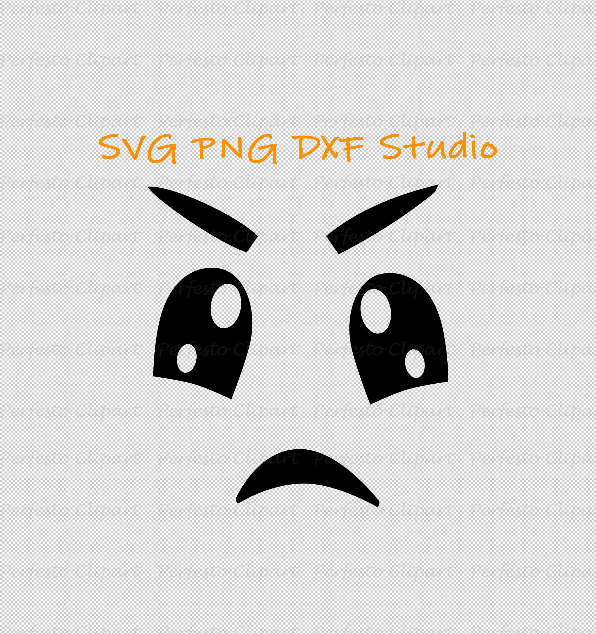 Angry Face Emoji SVG PNG Angry Face SVG Angry Shirt Grumpy - Etsy México