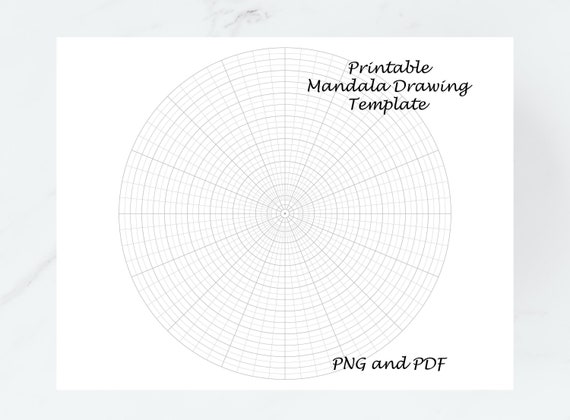 Blank Mandala Template