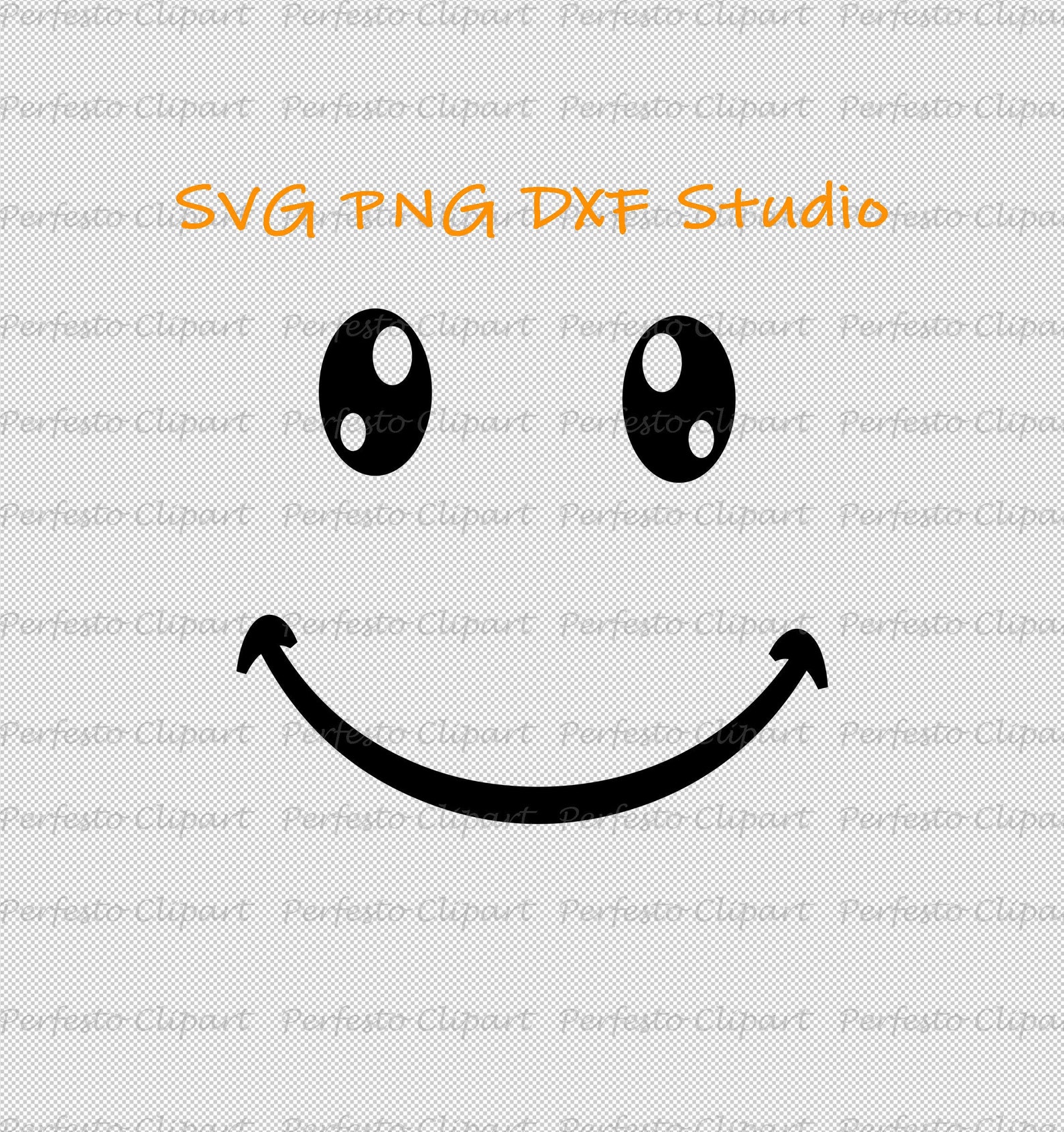 Smiley Face Emoji Svg Png Dxf Smile Svg Smile Emoji | Etsy