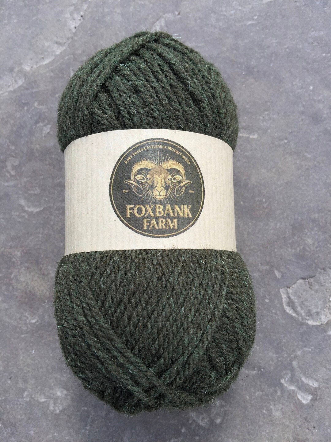 Castlemilk Moorit 50 Gramme Ball of Double Knitting Wool. - Etsy