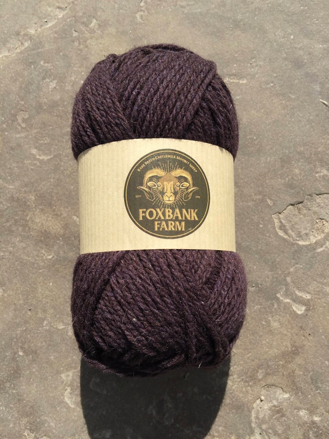 Castlemilk Moorit 50 Gramme Ball of Double Knitting Wool. - Etsy