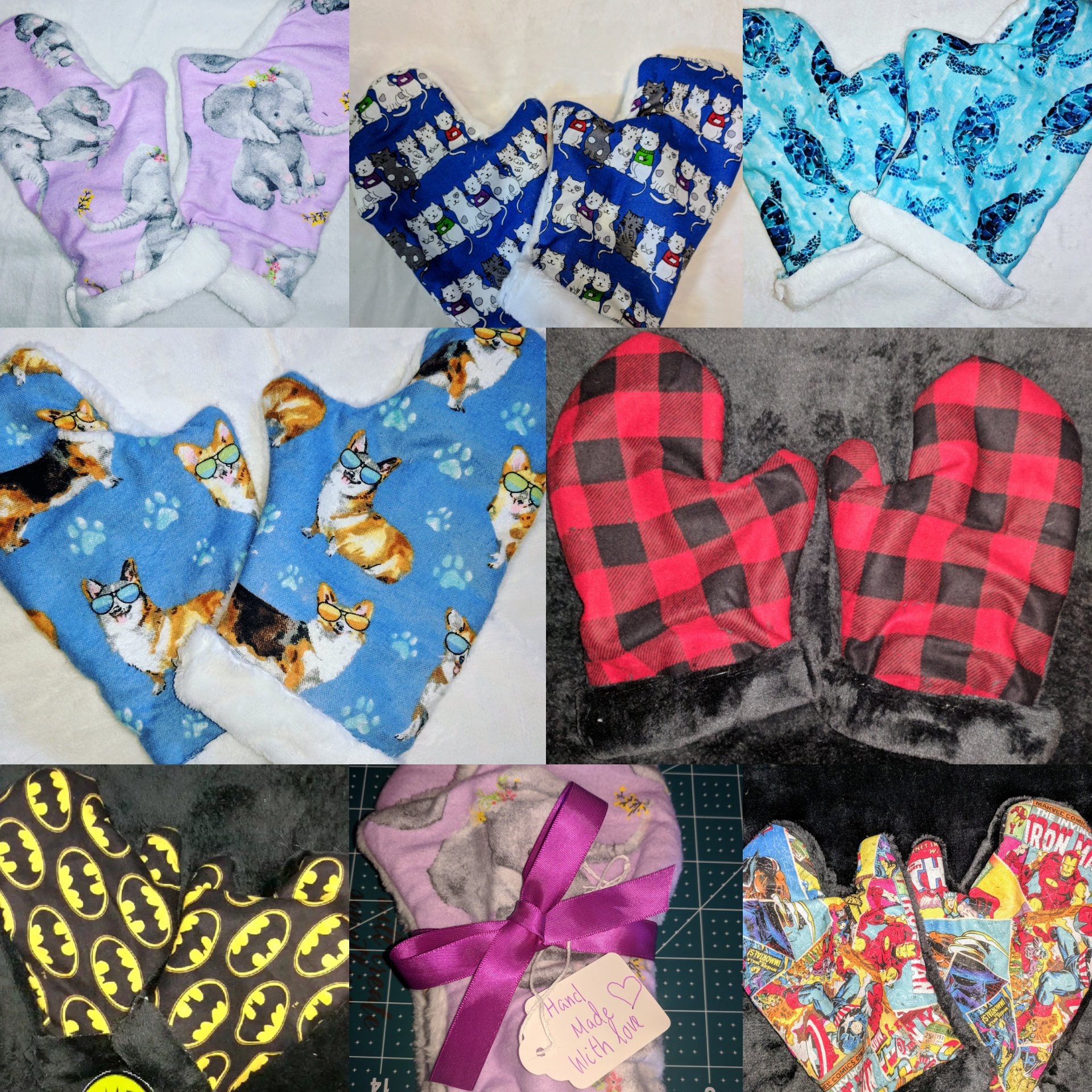 Handmade Mittens | Etsy