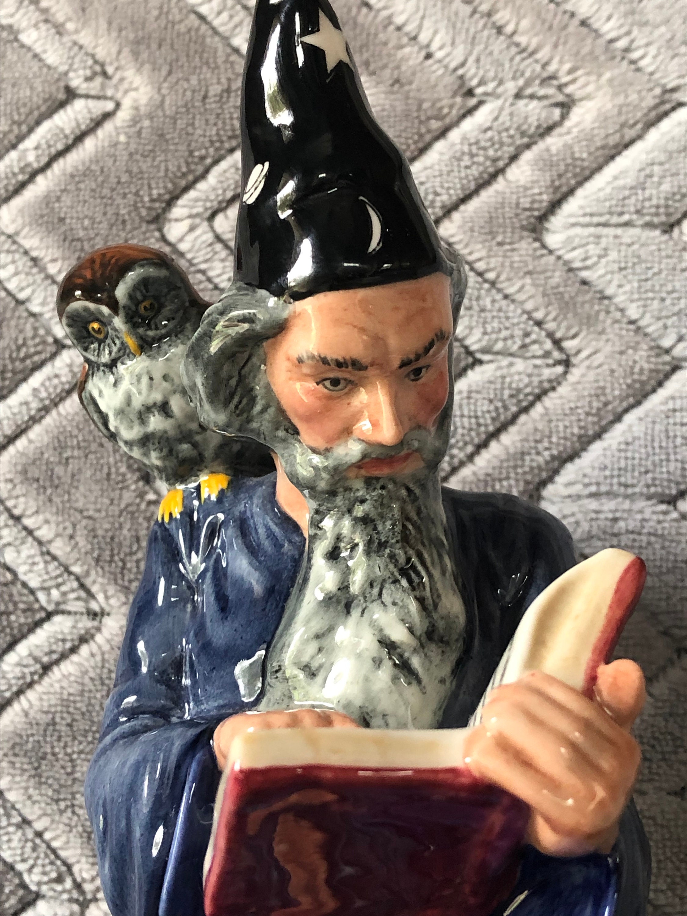 The WIZARD Royal Doulton 1978 Retired HN 2877 - Etsy