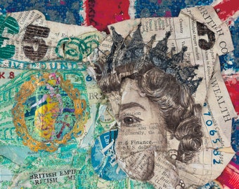 Crumpled Money Art - Etsy
