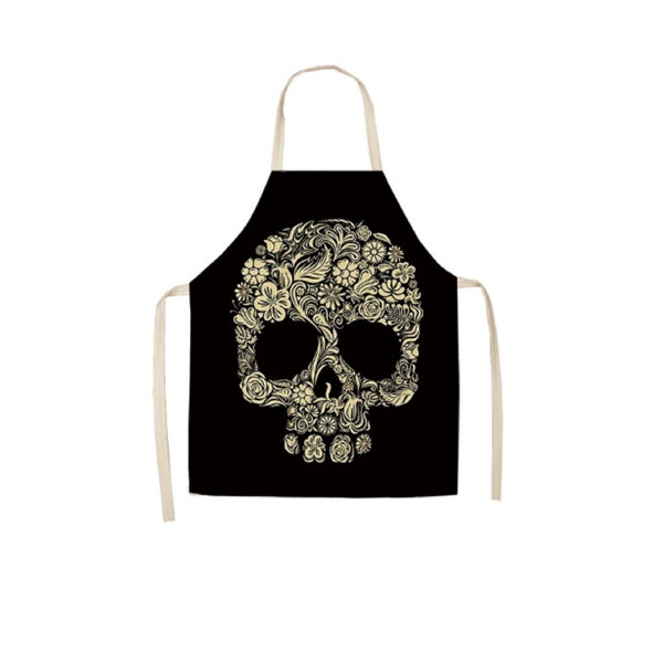 Skull Apron - Etsy