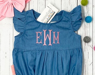 monogramalamodebaby - Etsy