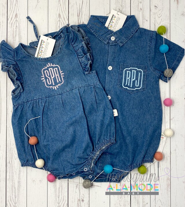monogramalamodebaby - Etsy