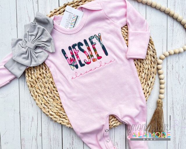 monogramalamodebaby - Etsy