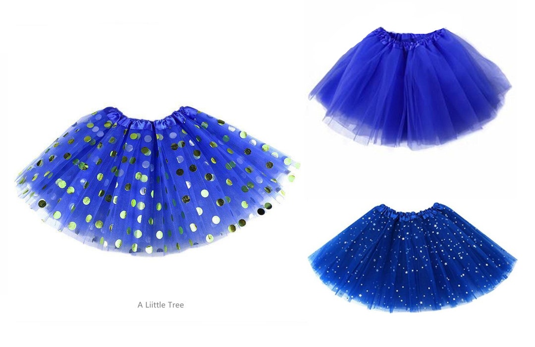 Royal Blue Dancewear Ballerina Tutu Princess Skirt Skirts Fancy Dress ...