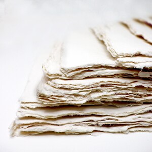 Artway Indigo 100% Cotton Rag Paper Packs - 250gsm - Recycled - Deckled Edge - Vegan - Handmade ...