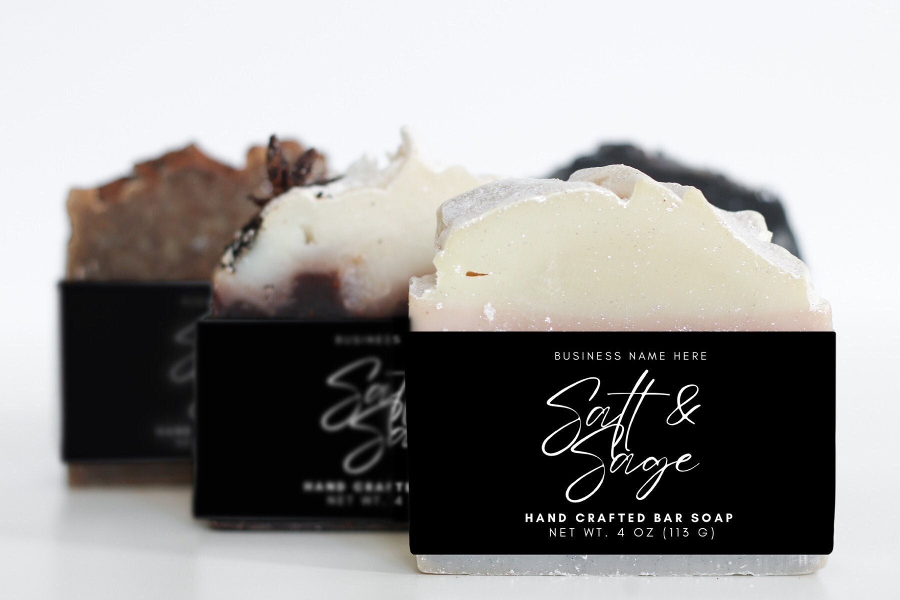 Editable Soap Label Template, Custom Wrap Handmade Soap Label Design ...