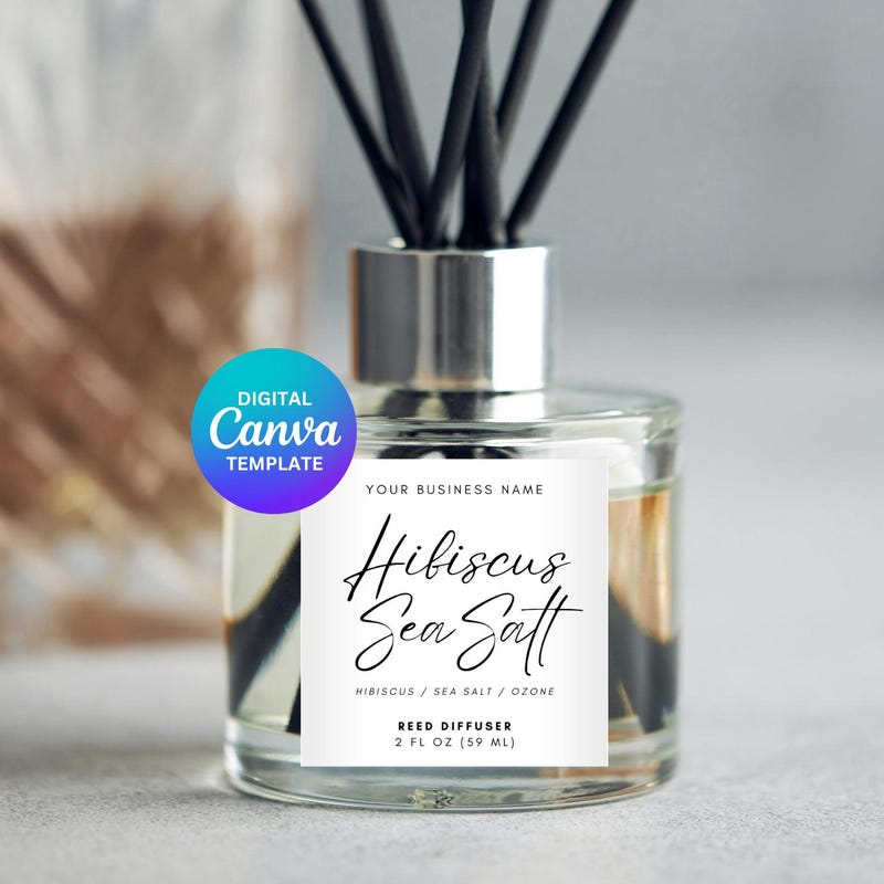 Reed Bottle Labels - Etsy