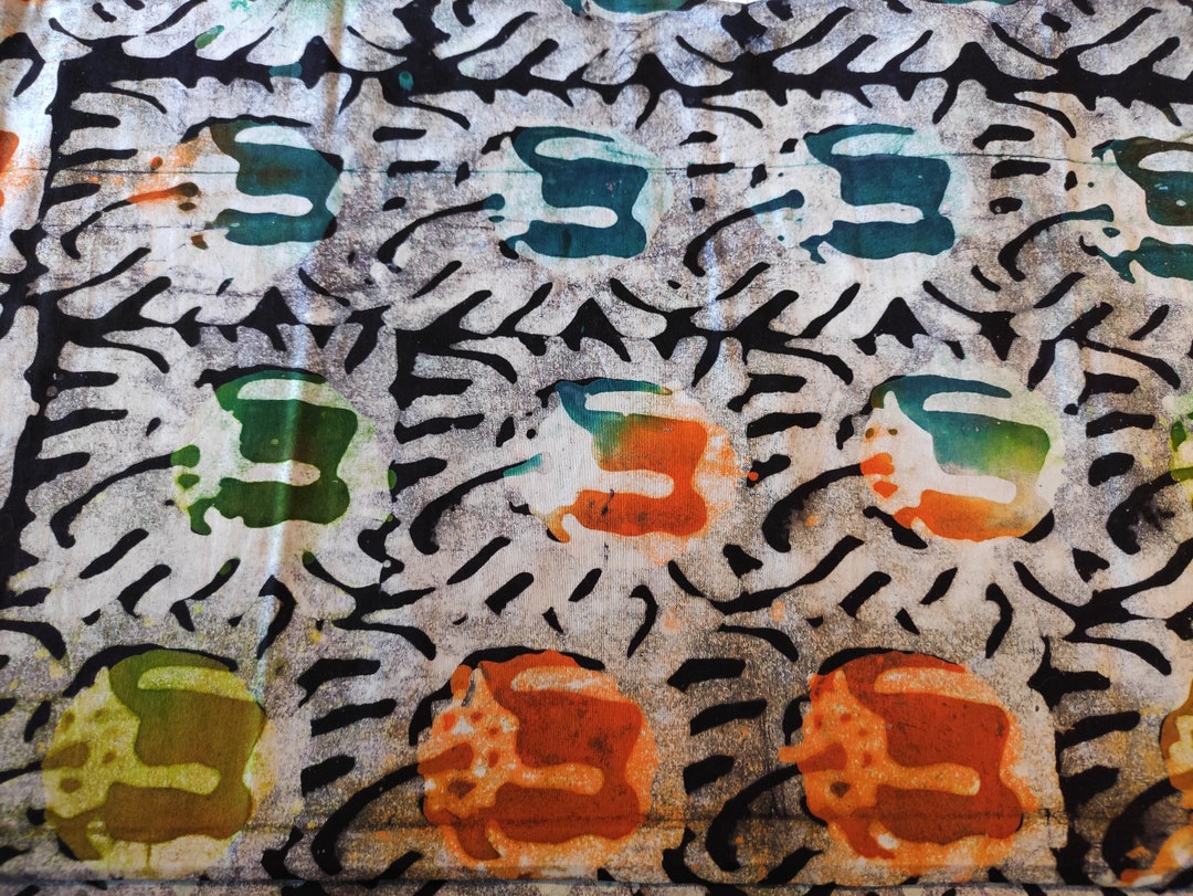 G-002 Genuine Batik of Ghana Artisanal - Etsy