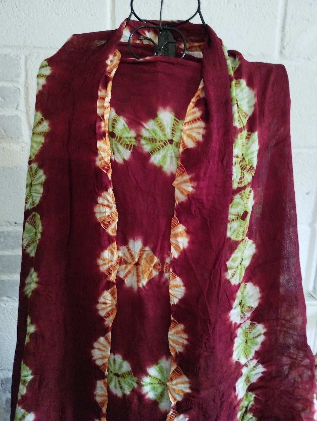 Mel-008 - Genuine Melhfa in Batik (mauritanian Veil) - Etsy