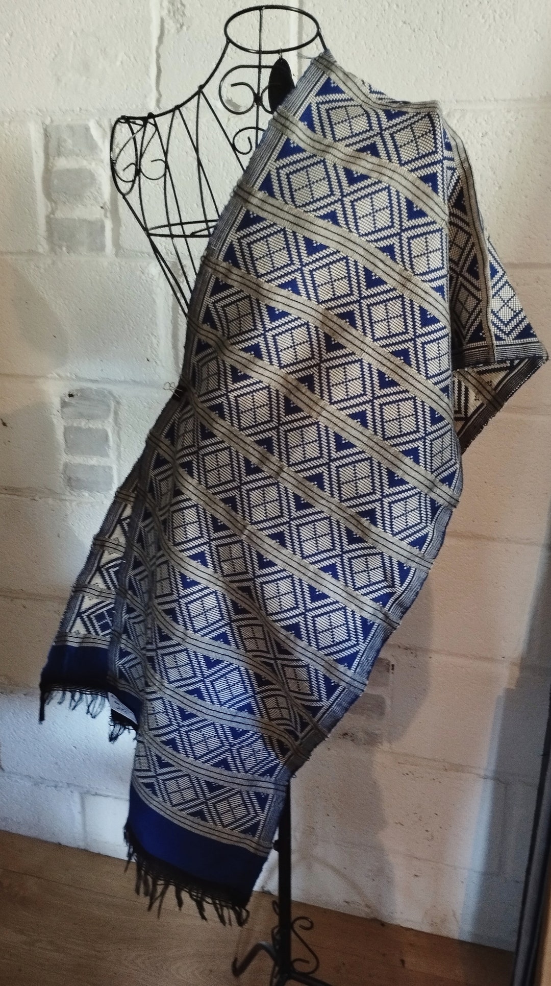 EC1-003 Genuine Woven Manjak Loincloth Scarf 200 Cm 40 - Etsy