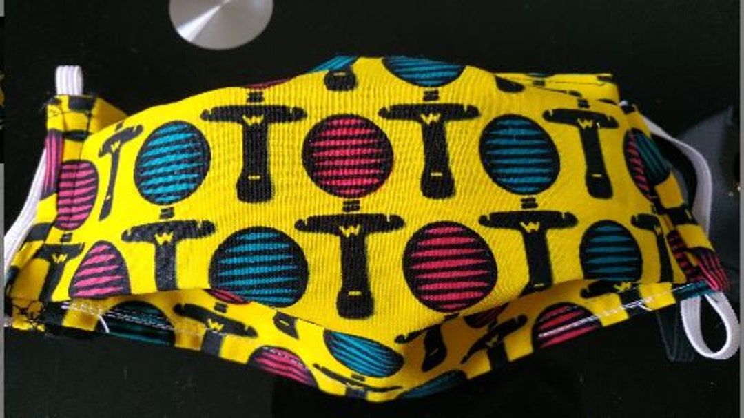 Ma3 Your Choice Wax Pleated Barrier Mask With Elastic Attachment - Etsy