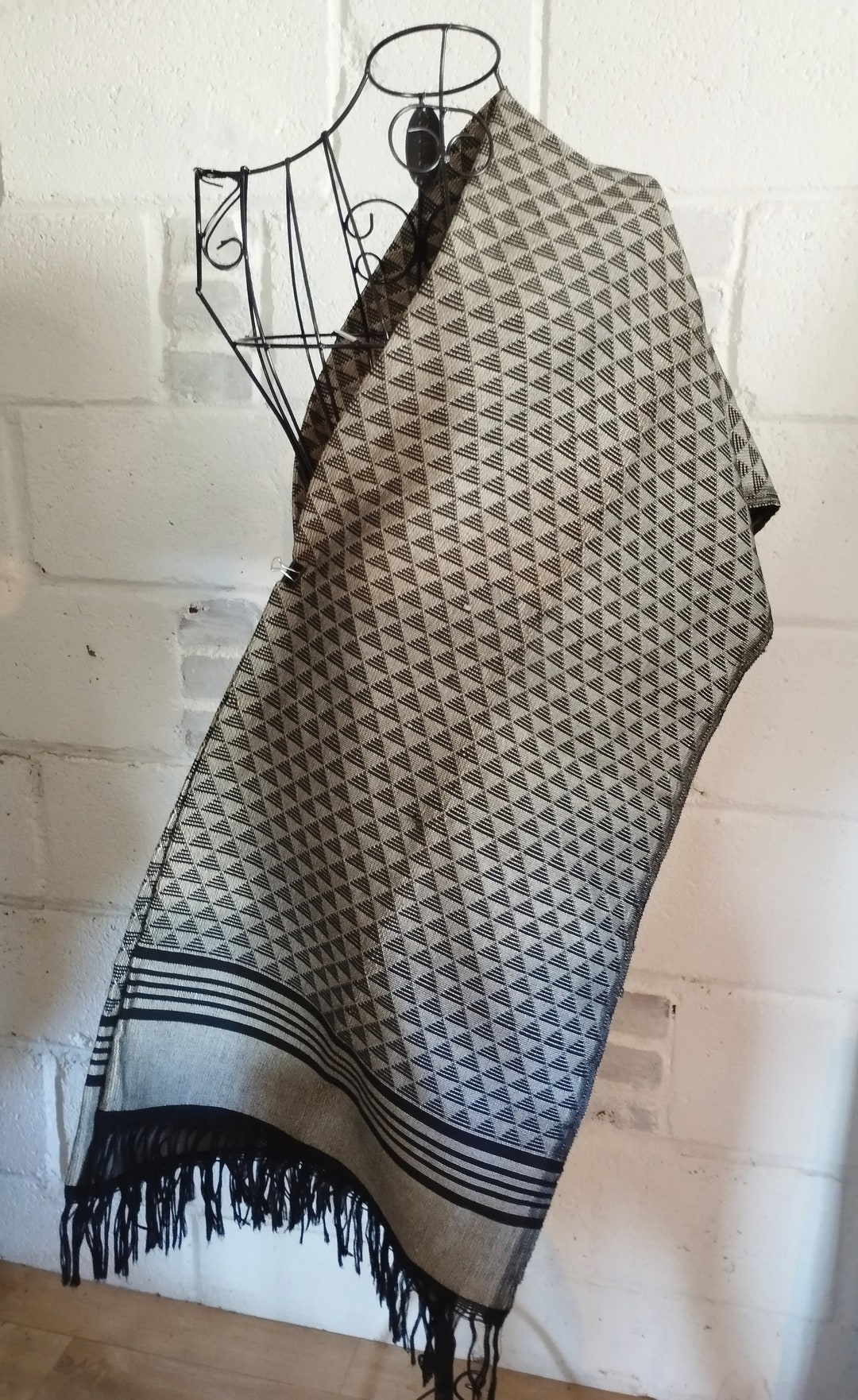 ET-025 Genuine Woven Manjak Loincloth Stole 200 Cm 78 Cm Senegal - Etsy