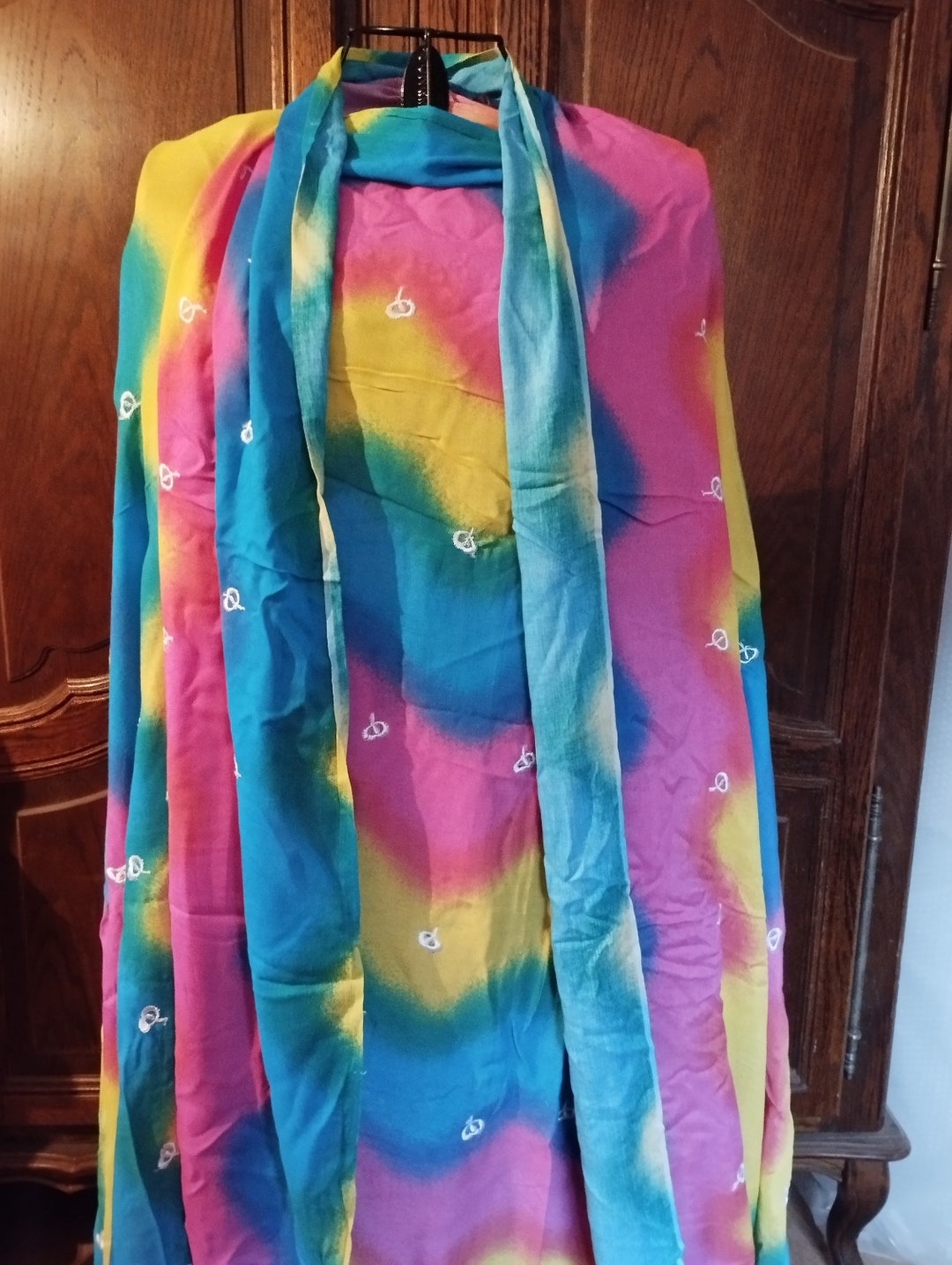 Mel-013 Genuine Batik Melhfa mauritanian Veil - Etsy