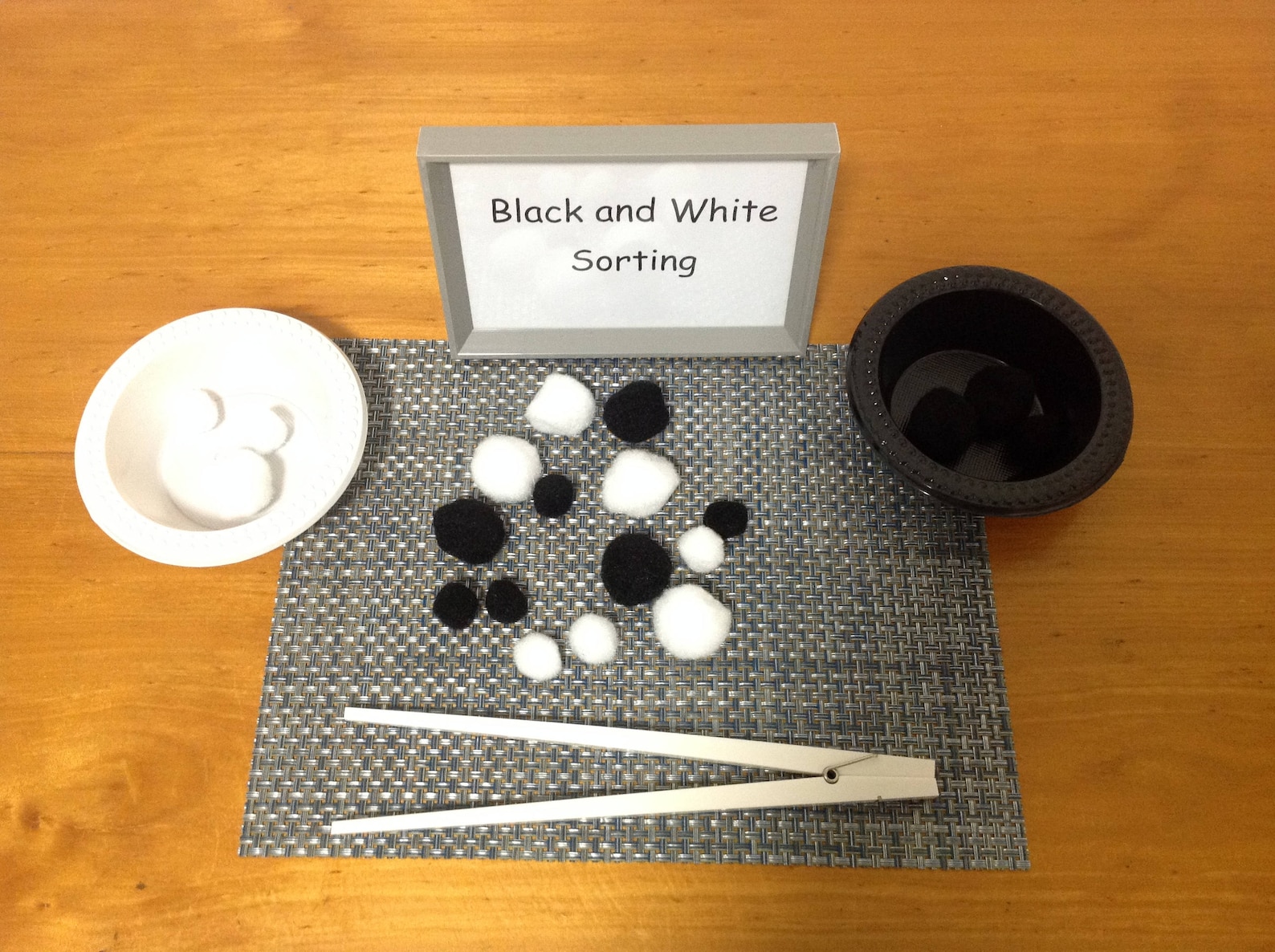 Black and White Sorting - Etsy