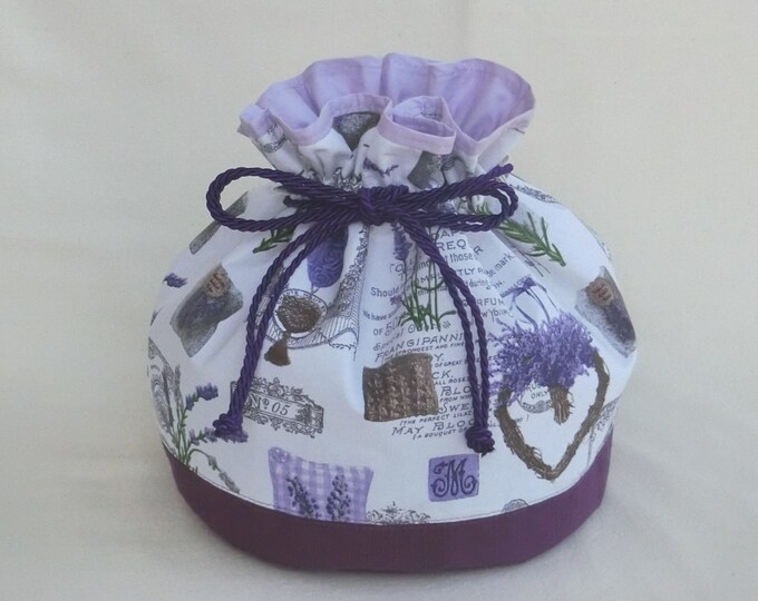 Grand Pochon Sac Baluchon Tissu Provençal Lavande Fourre - Etsy France