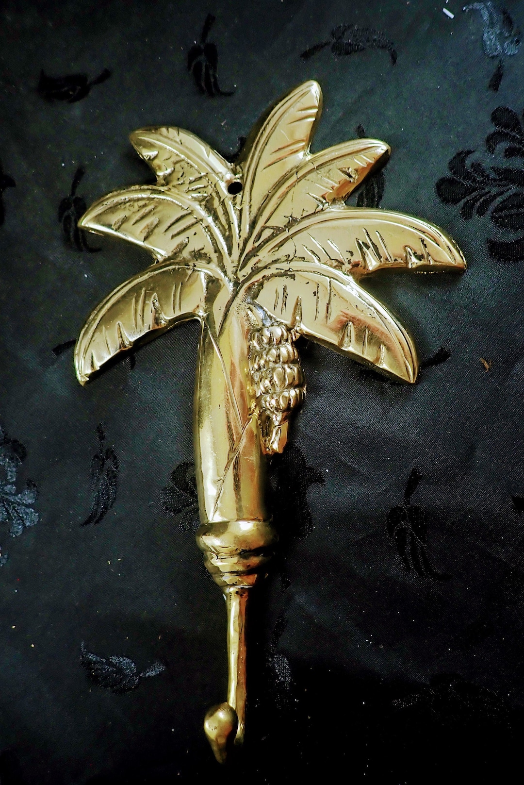 Brass Banana Tree Hook, Towel or Coat Hook - Etsy
