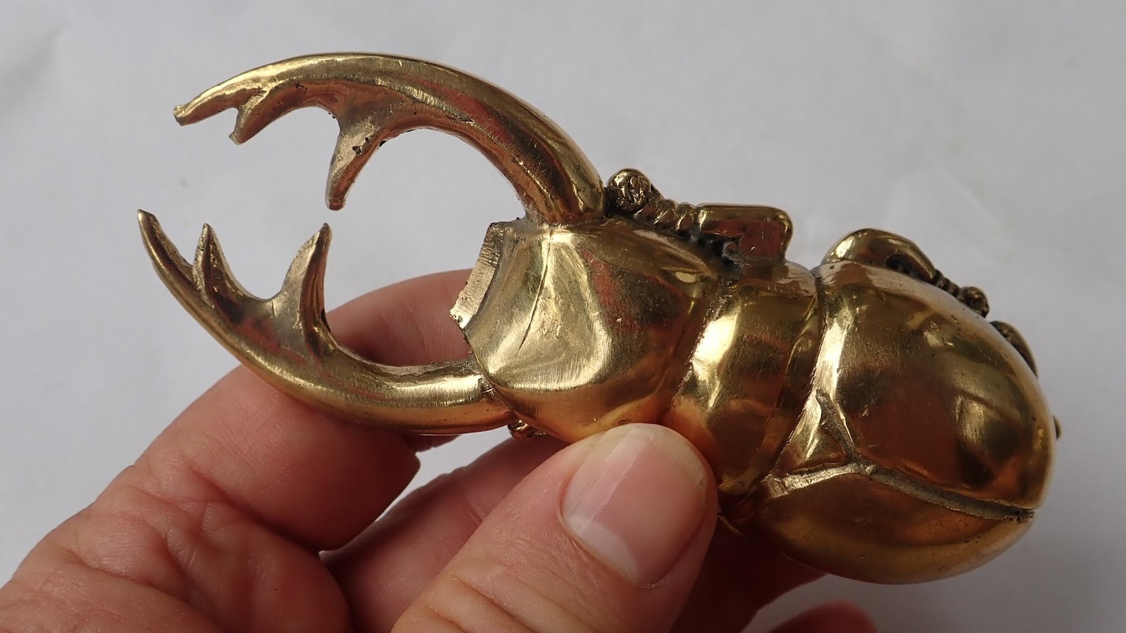 Brass Beetle Bottle Opener, Scarab Bug Bar Tool, Unique Church Key ...