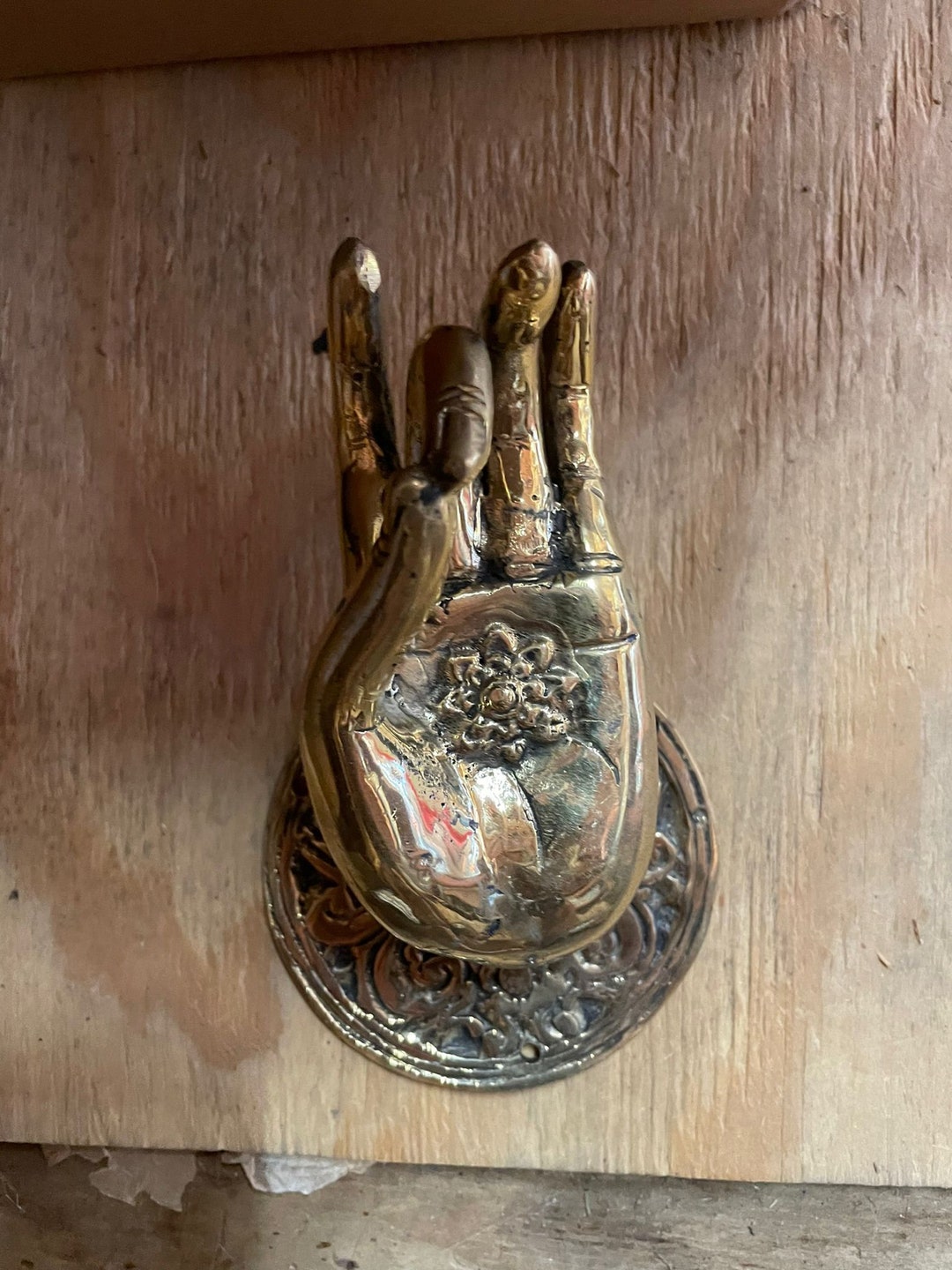 Decorative Buddha Shuni Mudra Hand - Etsy
