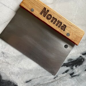 Customizable Bench and Dough Scraper Tailored Kitchen Essential for ...