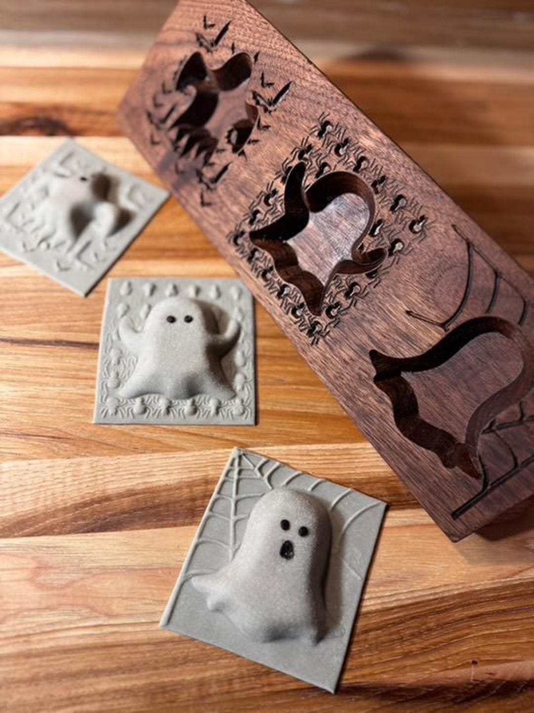 Ghoulish Ghosts Halloween Ravioli Mold - Etsy