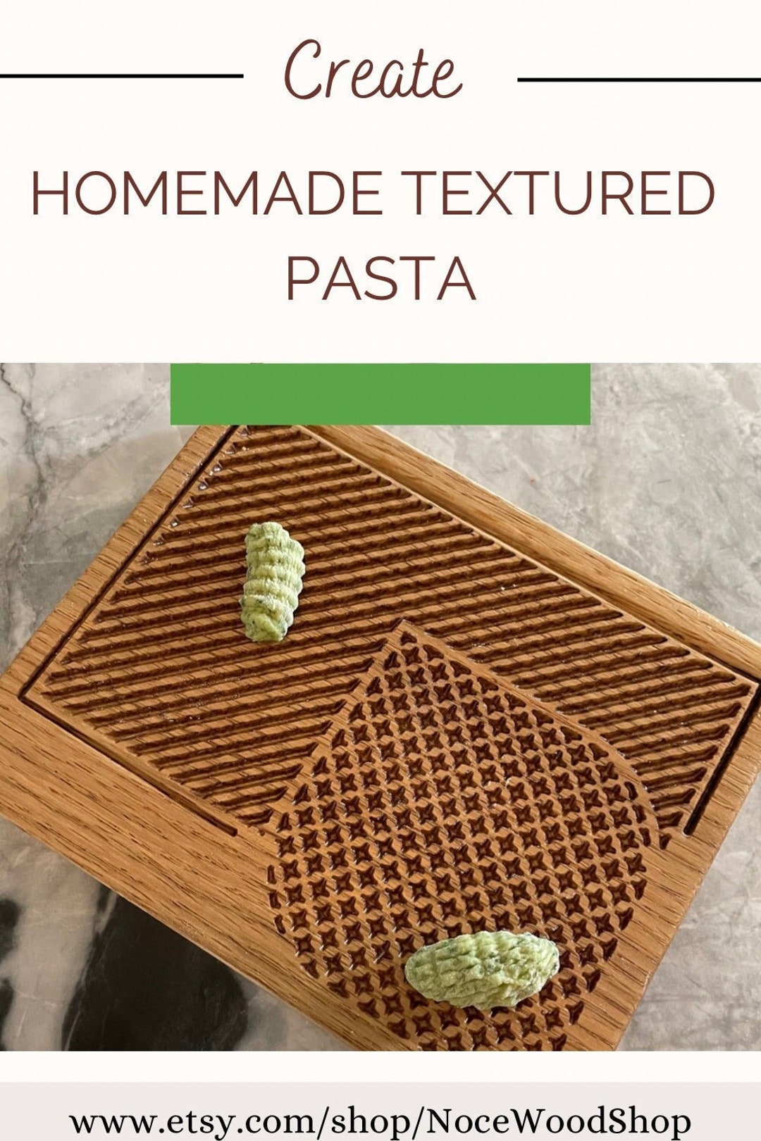 The Teardrop Gnocchi Board / Pasta Making Board / Italian Cooking - Etsy