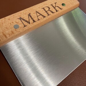 Customizable Bench and Dough Scraper - Tailored Kitchen Essential for ...