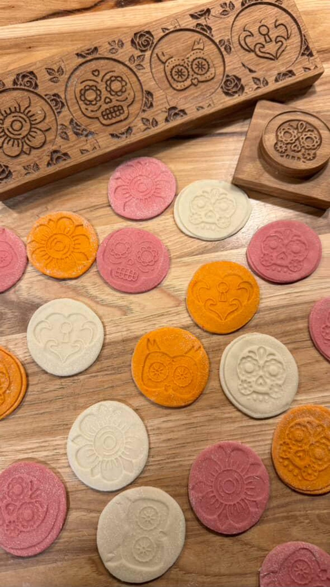Day of the Dead Corzetti Stamp Set - Etsy