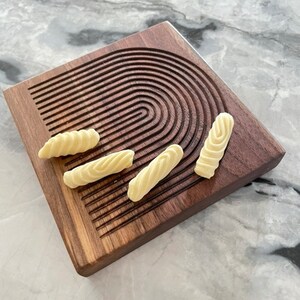 Boho Rainbow Pasta Shaping Board - Handcrafted for Cavatelli and ...