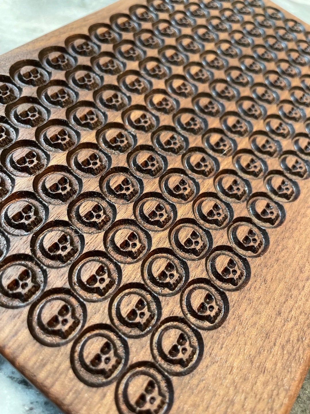 Skull Oak Pasta Shaping Board: Gnocchi Cavatelli Maker - Etsy