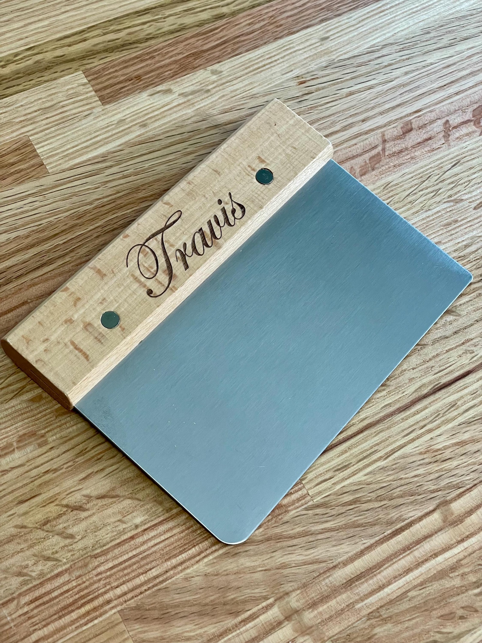 Customizable Bench and Dough Scraper - Tailored Kitchen Essential for ...