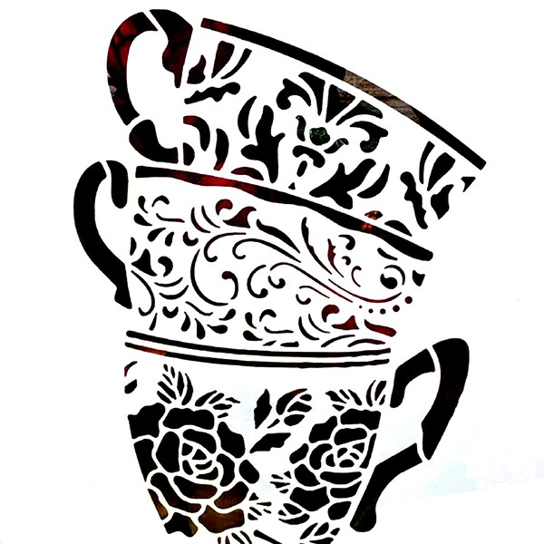 Stencil Bowls - Etsy