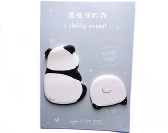 Mini Panda Note Pad, Mini Panda Notebook, Panda Party Favor, Birthday ...