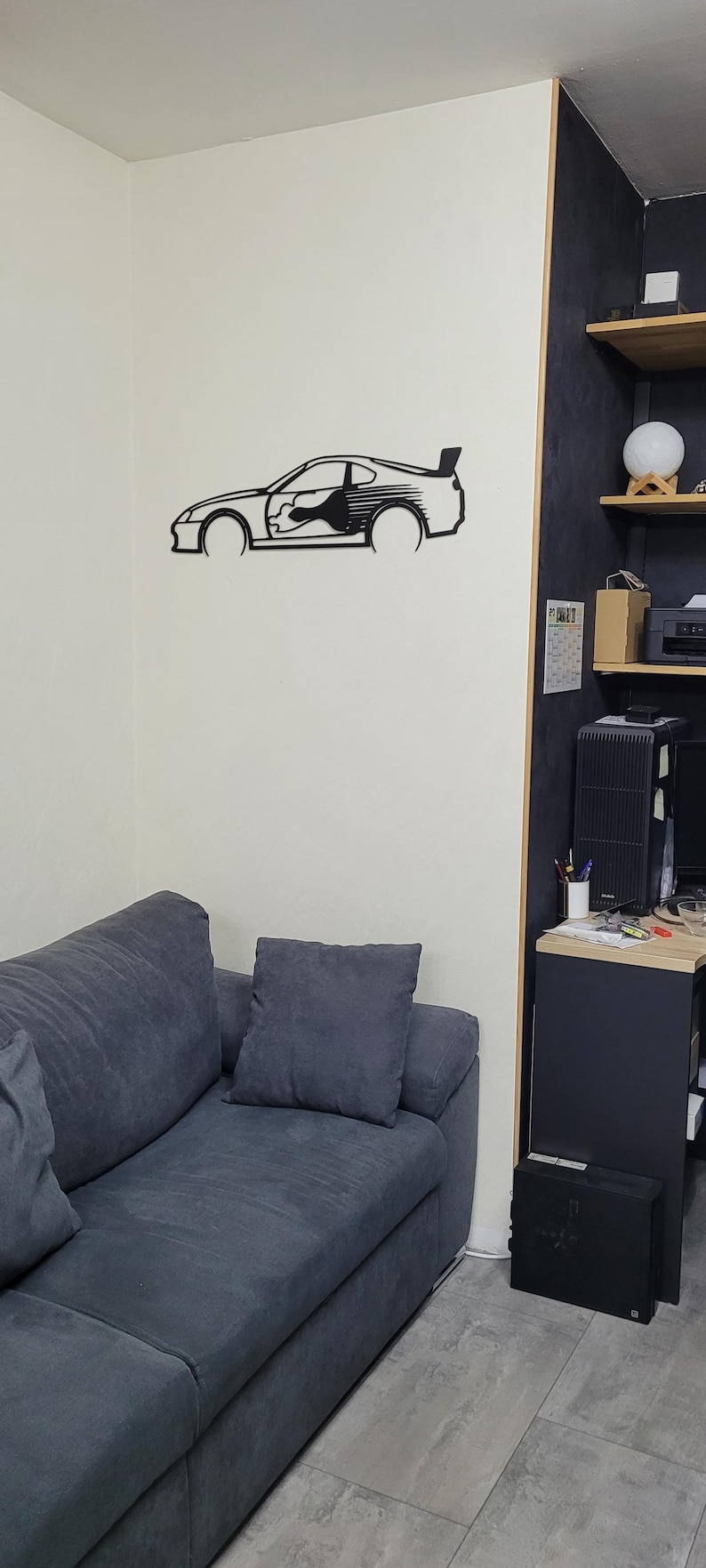 Toyota Supra Fast & Furious Silhouette - Dxf/svg File - Etsy Australia