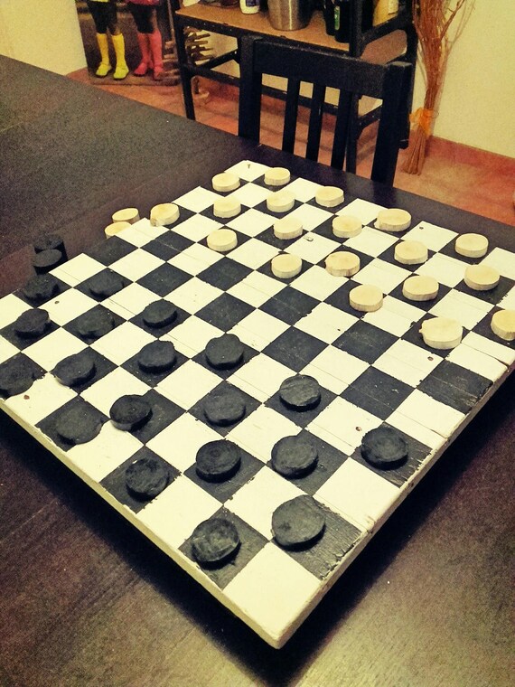 Games & Puzzles Toys & Games Game of checkers Chessboard Original ...