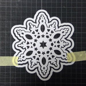 Decostar With Frame Cutting File SVG DXF FCM, Decoration, Star, 3D ...