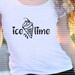 Ice Time Plotterdatei SVG DXF FCM, Eis, Eis Zeit, Sommer, Party, Sonne, Urlaub, Folien, Laser ...