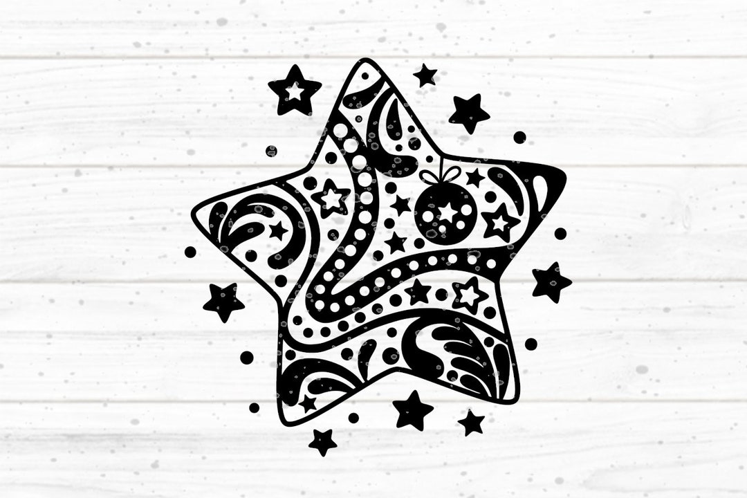 Stern einfach Plotterdatei SVG DXF FCM Deko Stern - Etsy.de