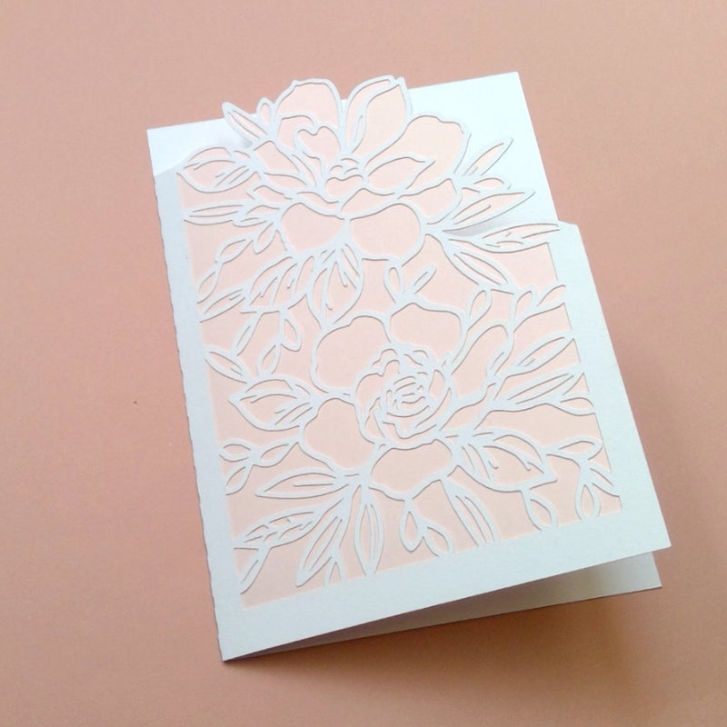 Birthday Card Cut Out Svg - Etsy
