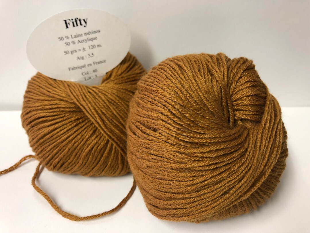 Lot of 10 Balls of Camel Merino Wool 40/ 50% Merino/ Made in FRANCE - Etsy