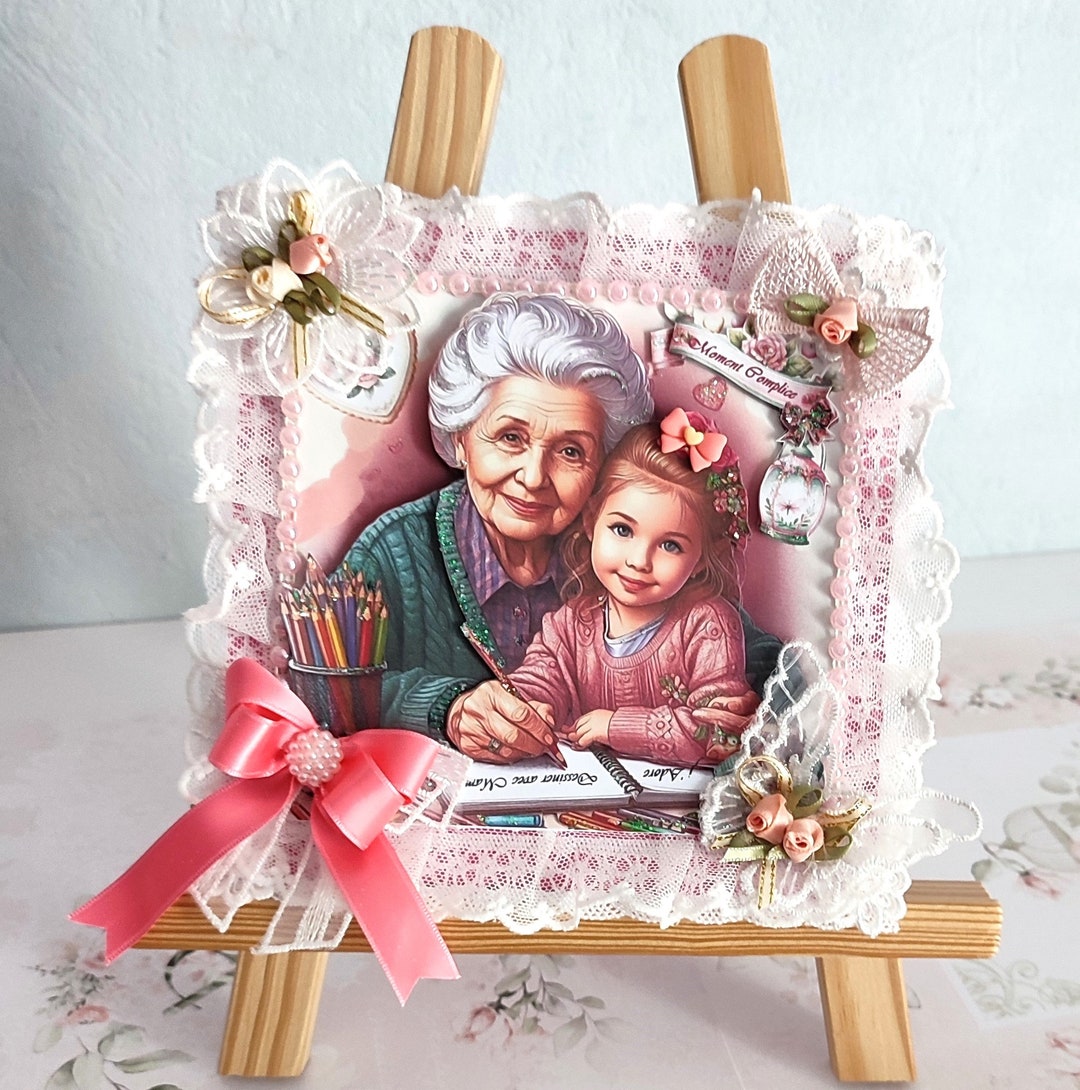 1 G/luxe" Card for All Occasions 2 Cards in One (inside Decorated With ...