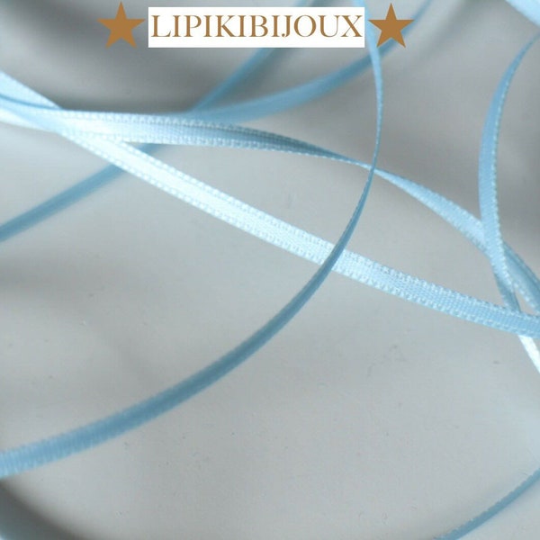 Blue Satin Ribbon - Etsy