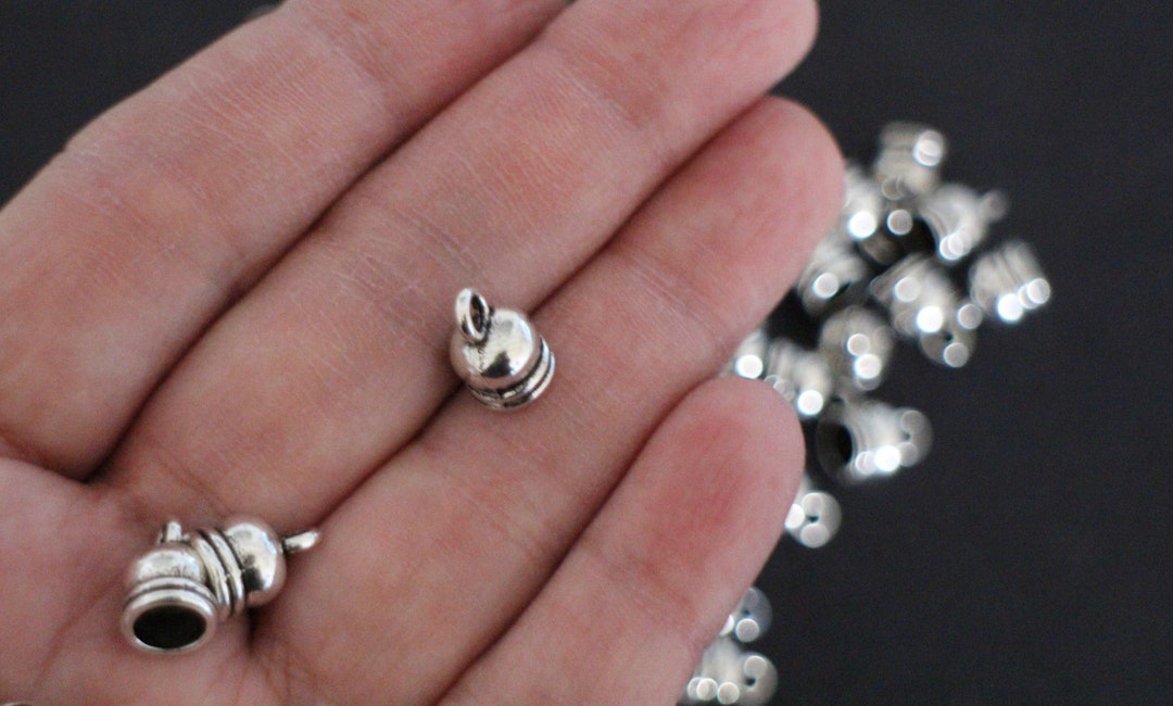 10 Silver Metal Tips 11 X 8 Mm - Etsy Sweden