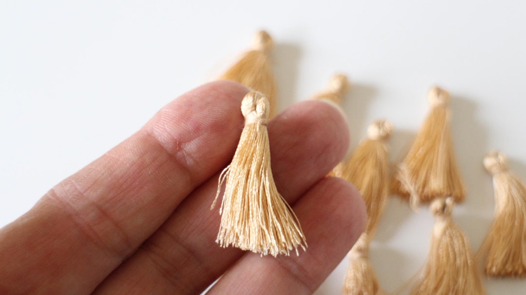 10 Beige Pom Poms in Recycled Polyester 30 Mm - Etsy UK