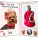Small Dog Fleece Hat Sewing Pattern PDF Small Pet Hat Pet Clothes ...
